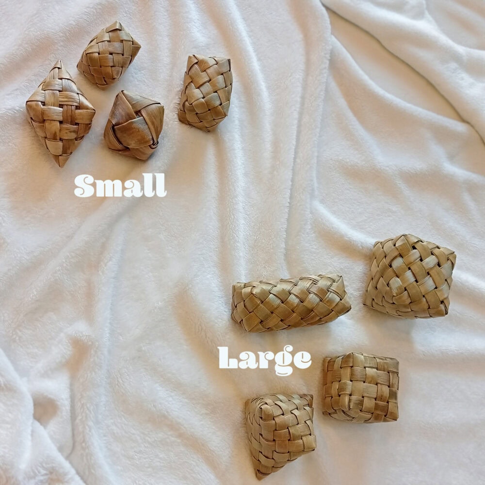 Harakeke/Flax Woven Rattle Shape